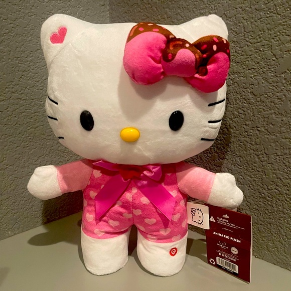 Toys | Hello Kitty Valentines Day 224 Animated Plush Side Stepper ...